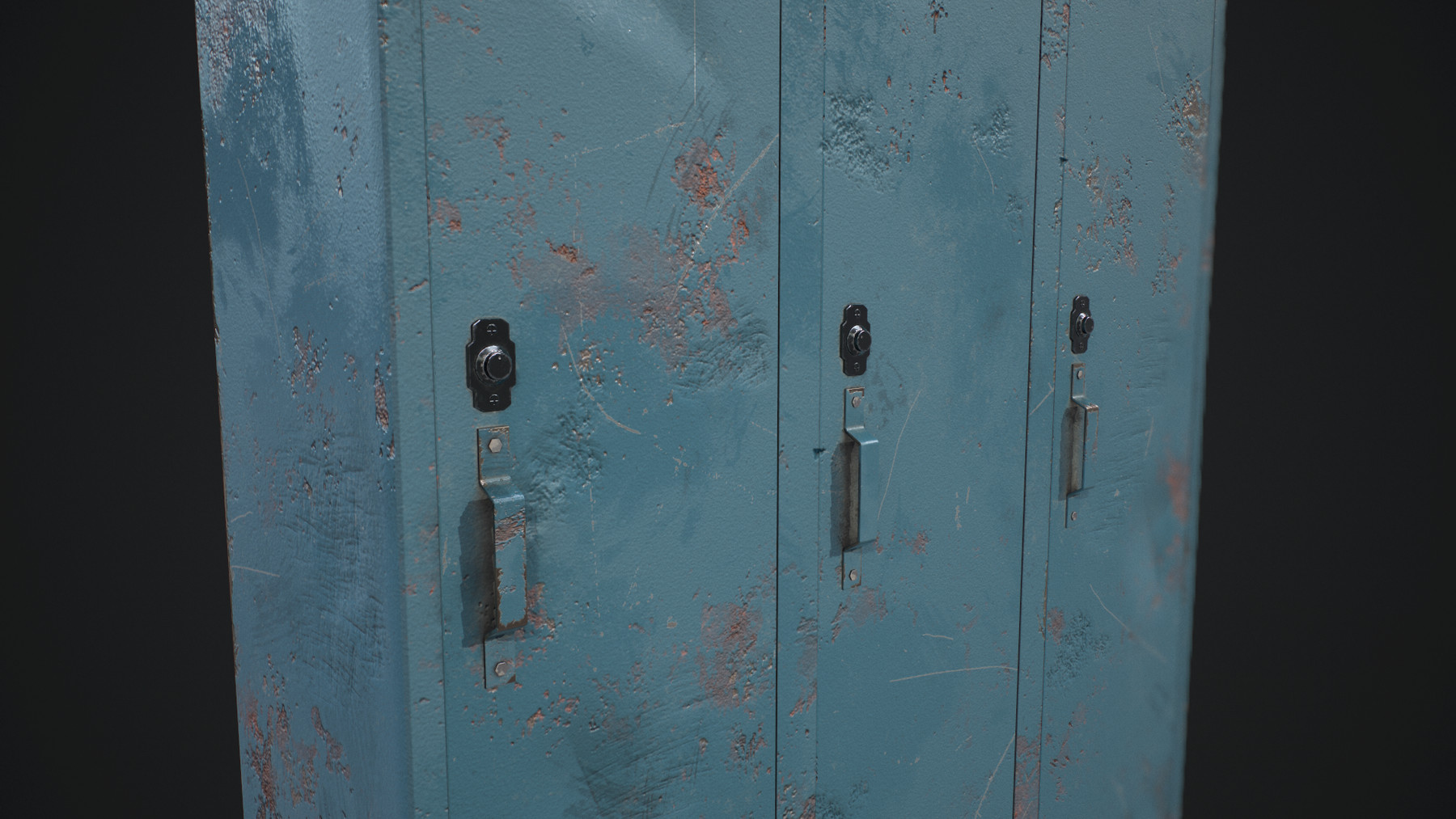 ArtStation - Lockers Rusty - Pack | Game Assets
