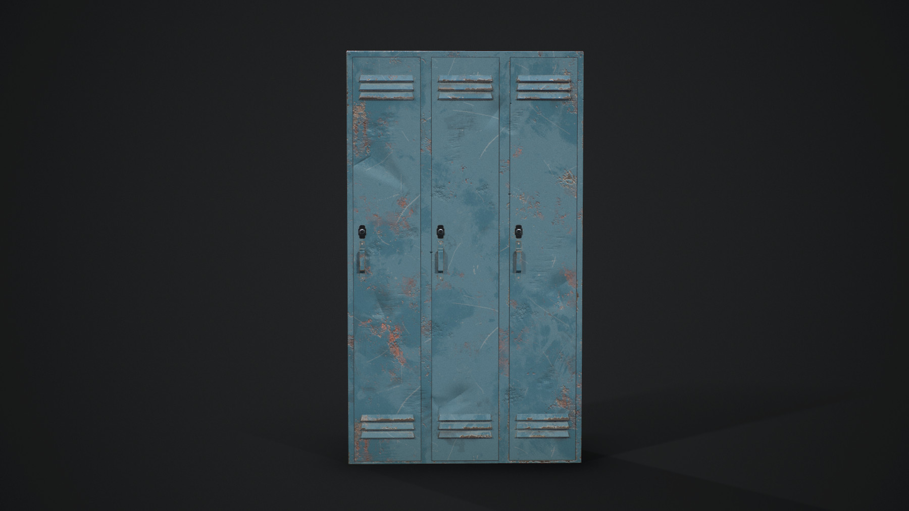 ArtStation - Lockers Rusty - Pack | Game Assets