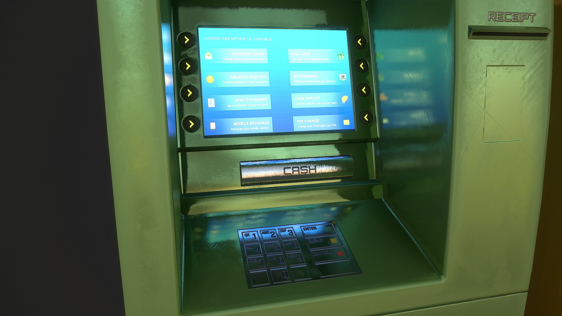 ArtStation - ATM cash machine | Resources