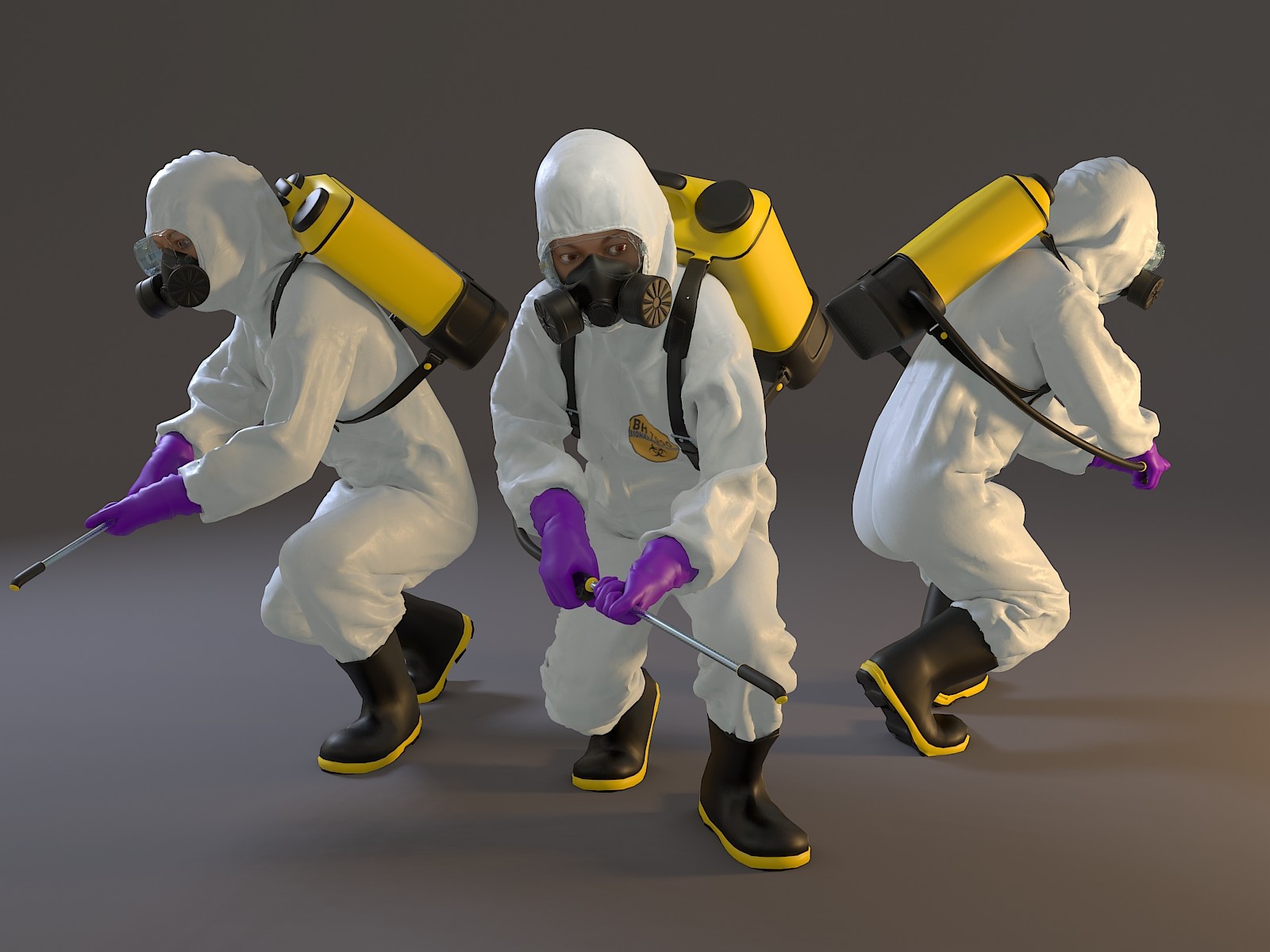 ArtStation - Biohazard Suit Female ACC 2130 006 | Resources