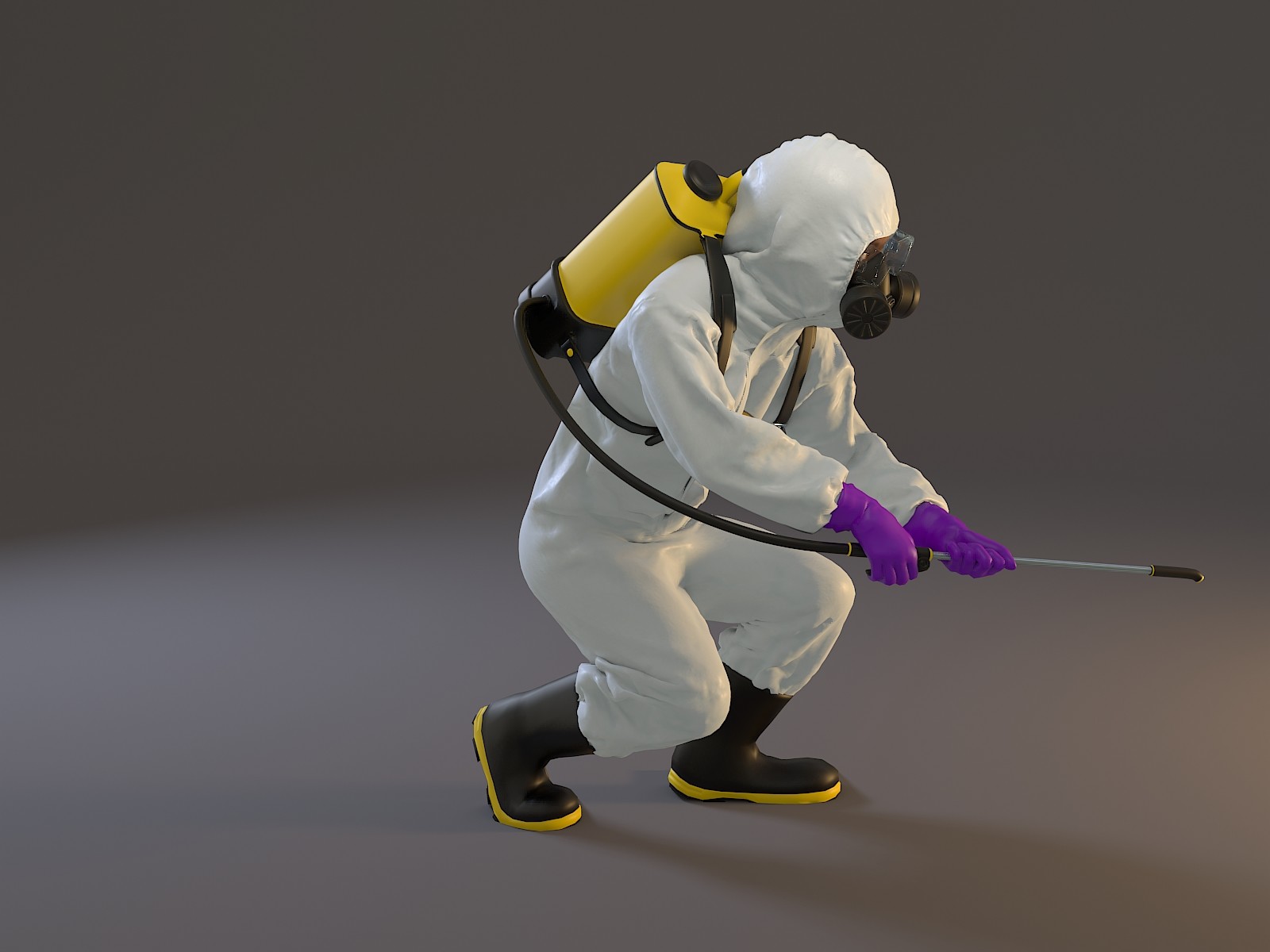 ArtStation - Biohazard Suit Female ACC 2130 006 | Resources