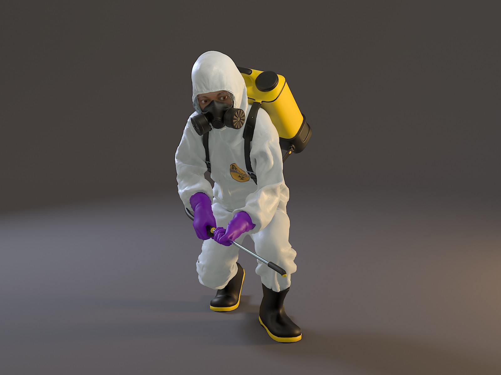 ArtStation - Biohazard Suit Female ACC 2130 006 | Resources