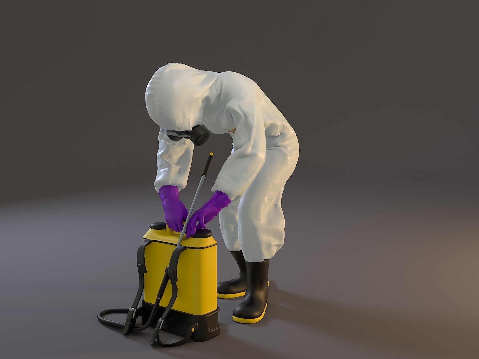 ArtStation - Biohazard Suit Female ACC 2130 007 | Resources