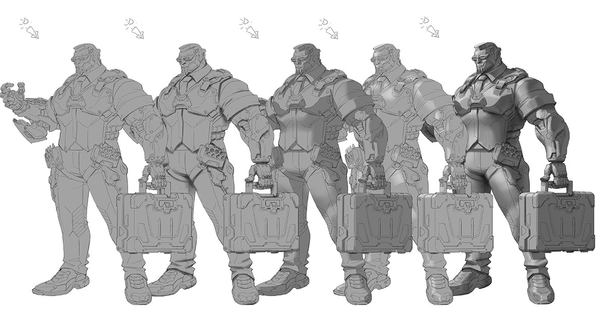 ArtStation - Character design PSD file | Resources