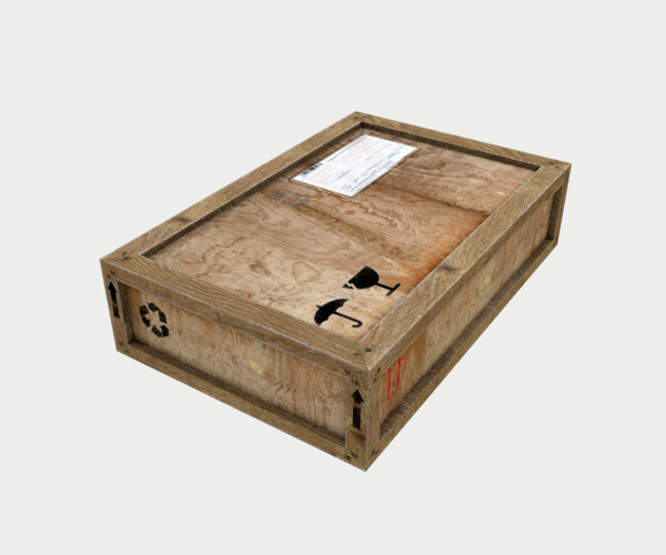 ArtStation - Old Wooden Cargo Crates | Resources