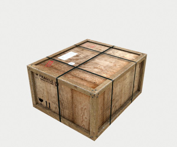 ArtStation - Old Wooden Cargo Crates | Resources