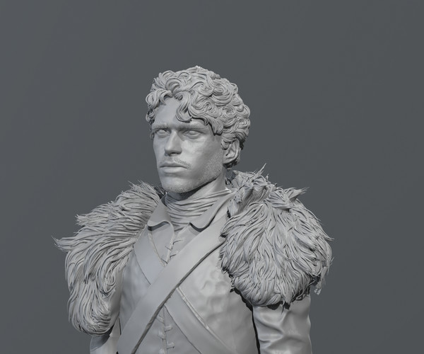ArtStation - Richard Madden - Robb Stark - Game of Thrones | Resources