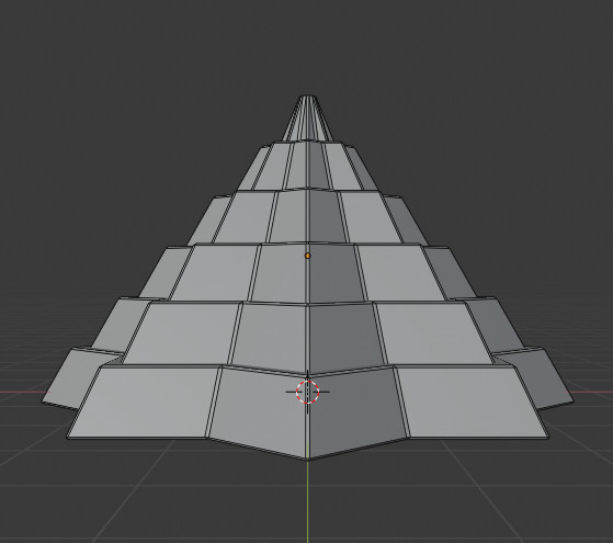 ArtStation - Pyramidal Structure 8 Corners Mayan Style | Game Assets