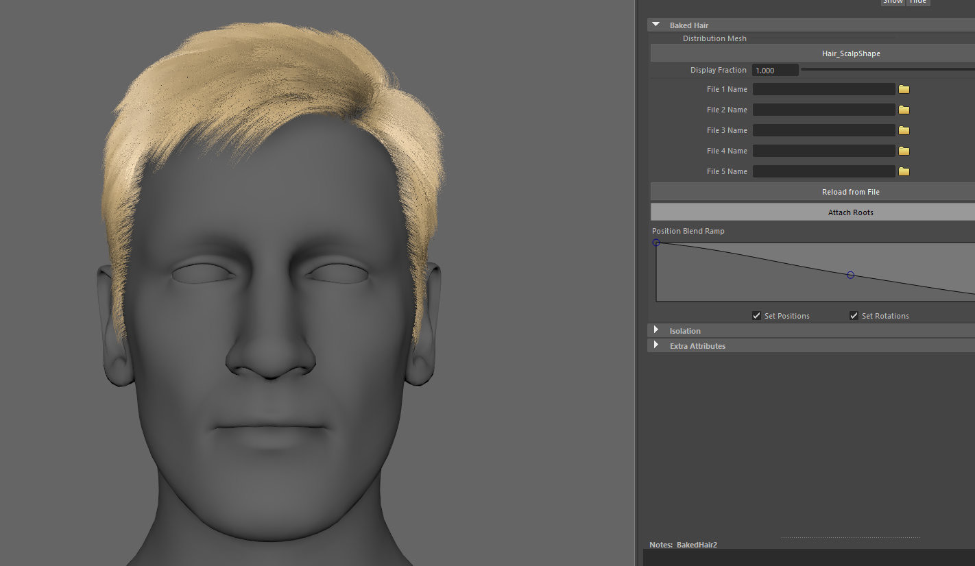ArtStation - Realistic Male 3D Hair Asset 3D model | Resources