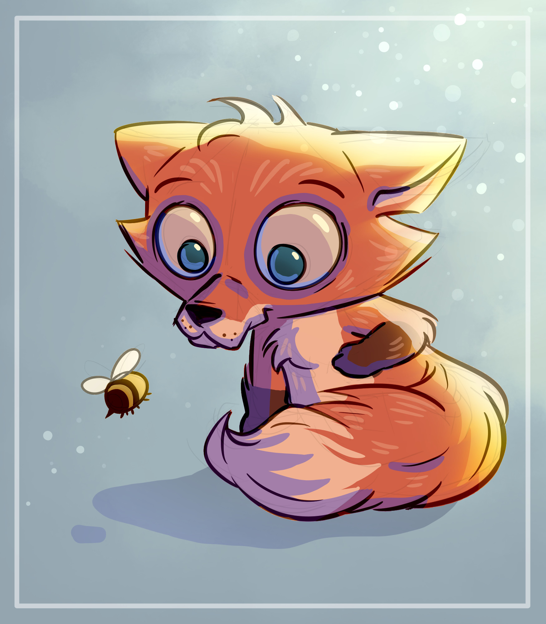 ArtStation - Baby Red Fox | Artworks