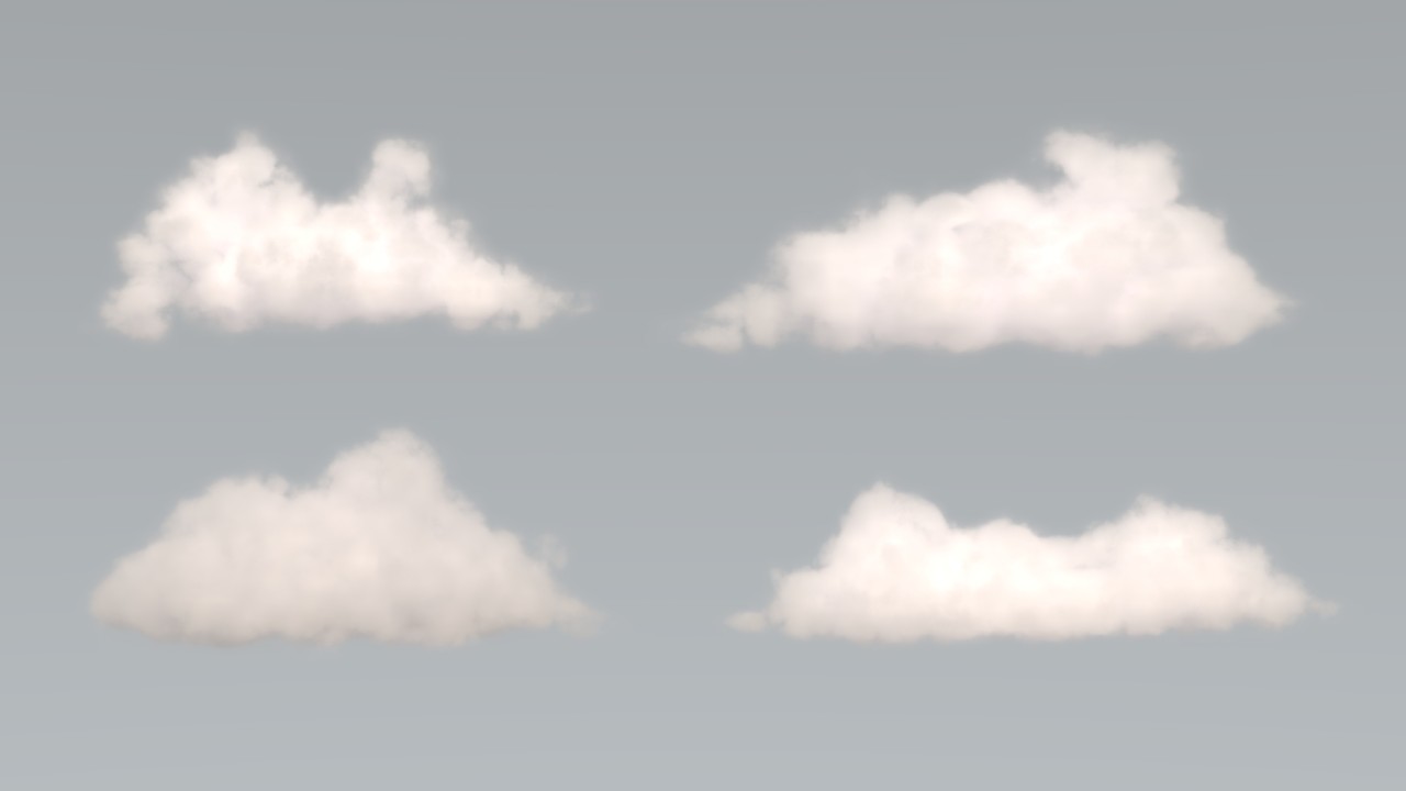ArtStation - Cloud 3D Shape v4 | Resources