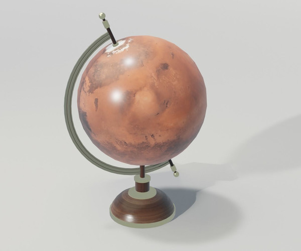 ArtStation - Solar System Planets Globes 3D Model | Resources