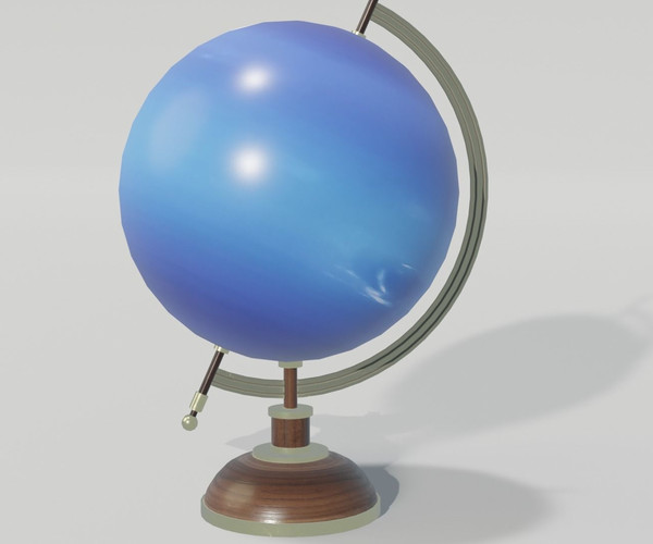 ArtStation - Solar System Planets Globes 3D Model | Resources