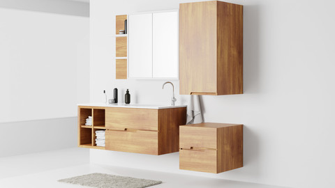ArtStation - Bathroom Furniture Set | Resources