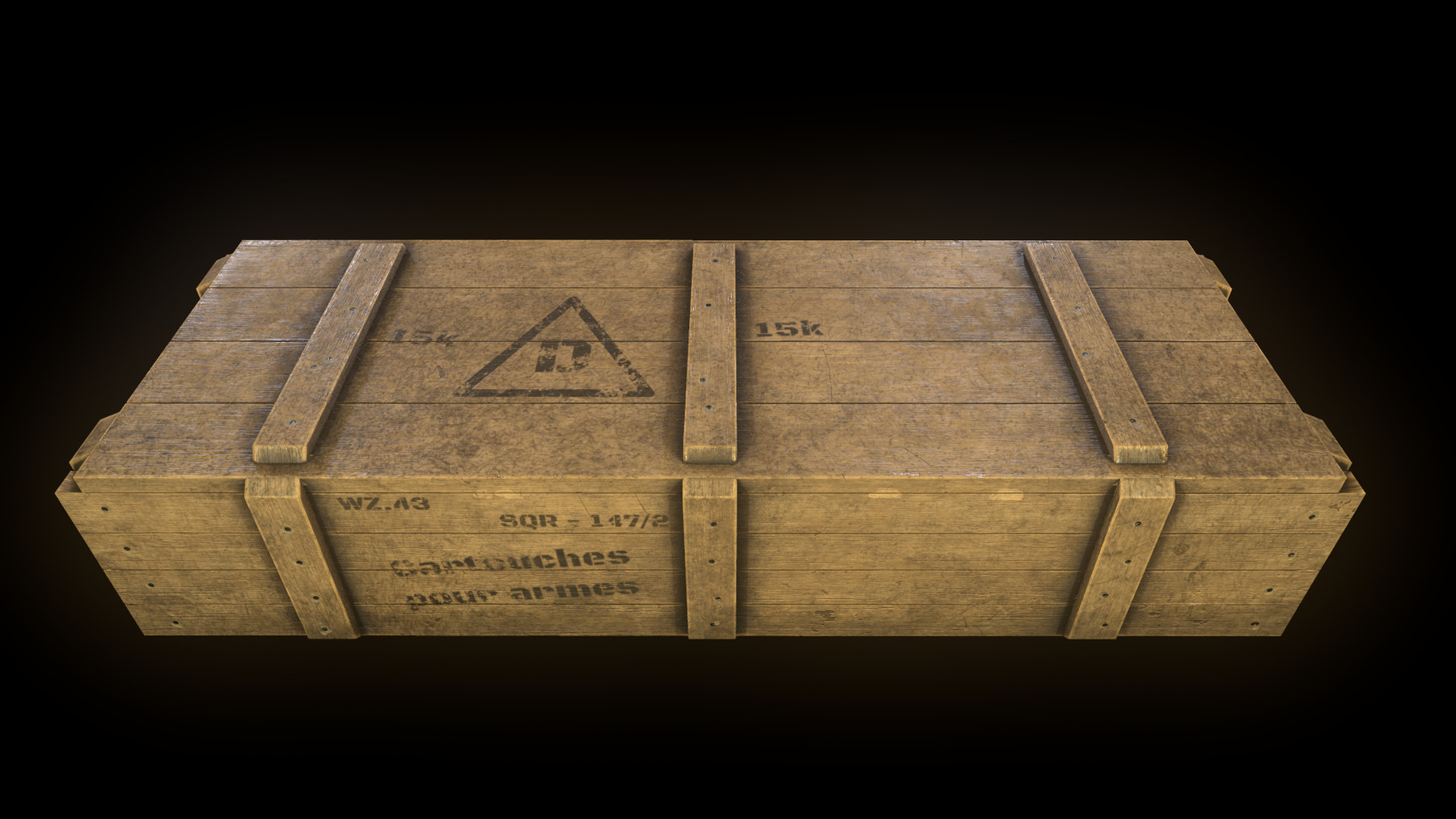 ArtStation - Military wood box | Resources