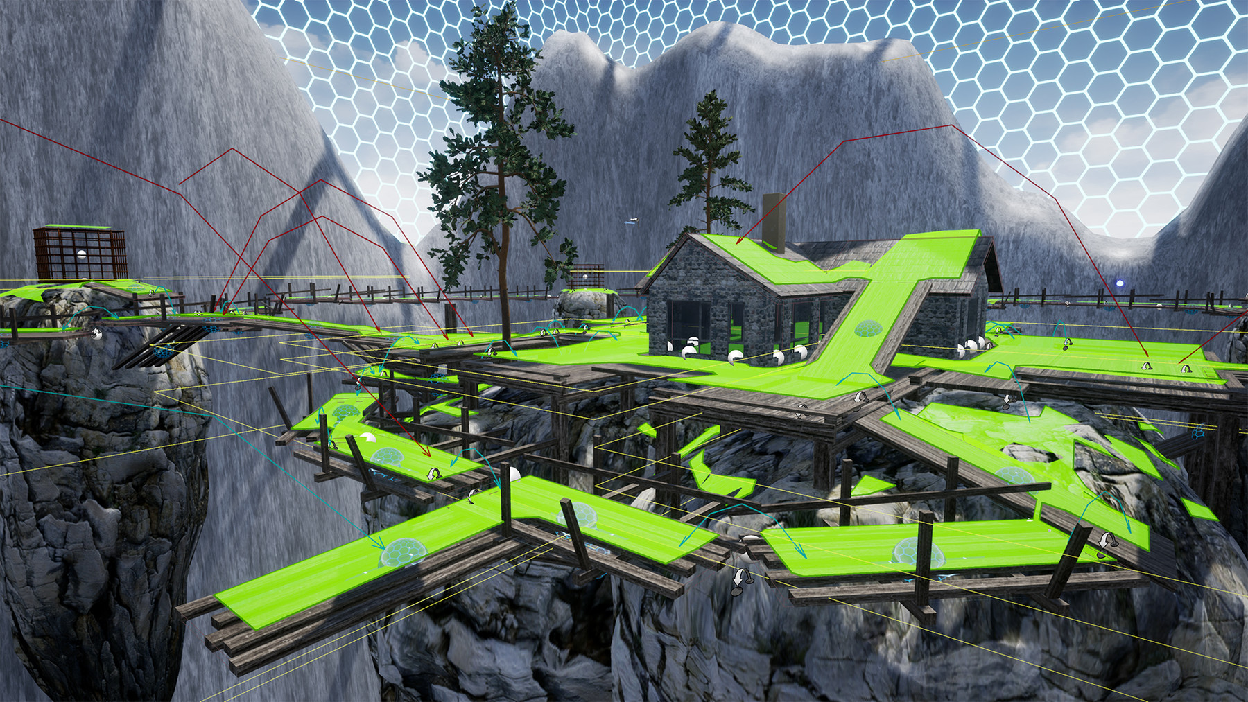 ArtStation - UE4 project ST Multiplayer Games with Destructions | Game Assets