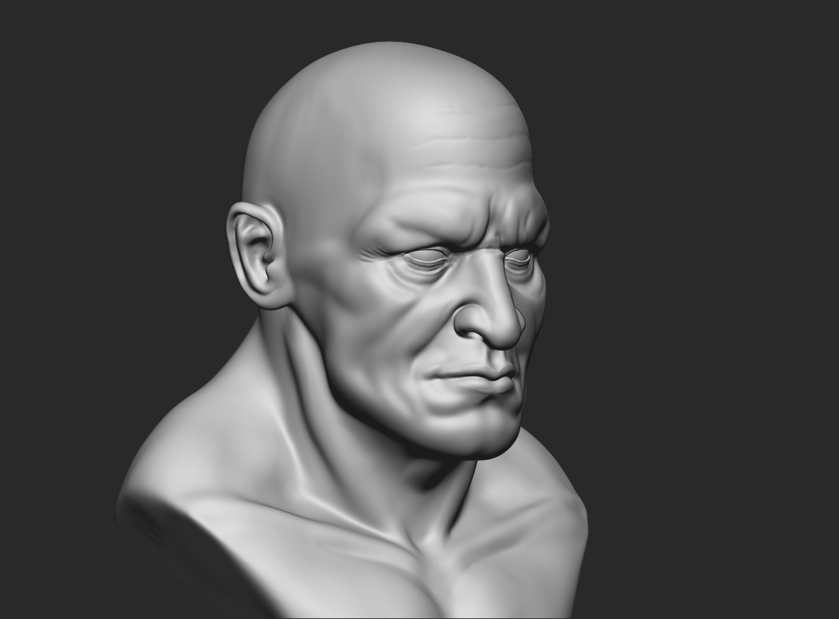 ArtStation - Head Model man | Resources