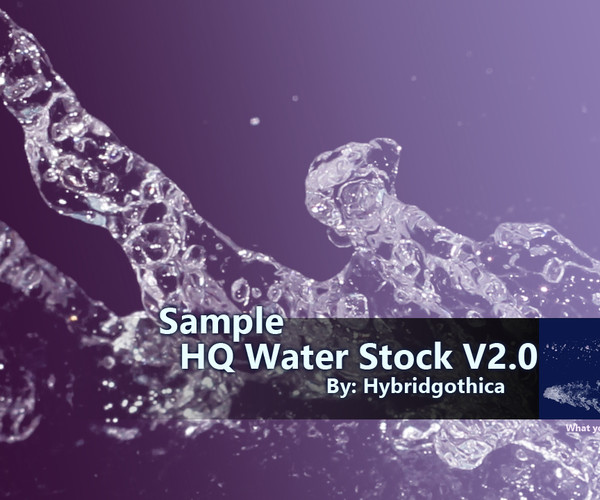 ArtStation - Sample HQ Water Stock V2. | Artworks