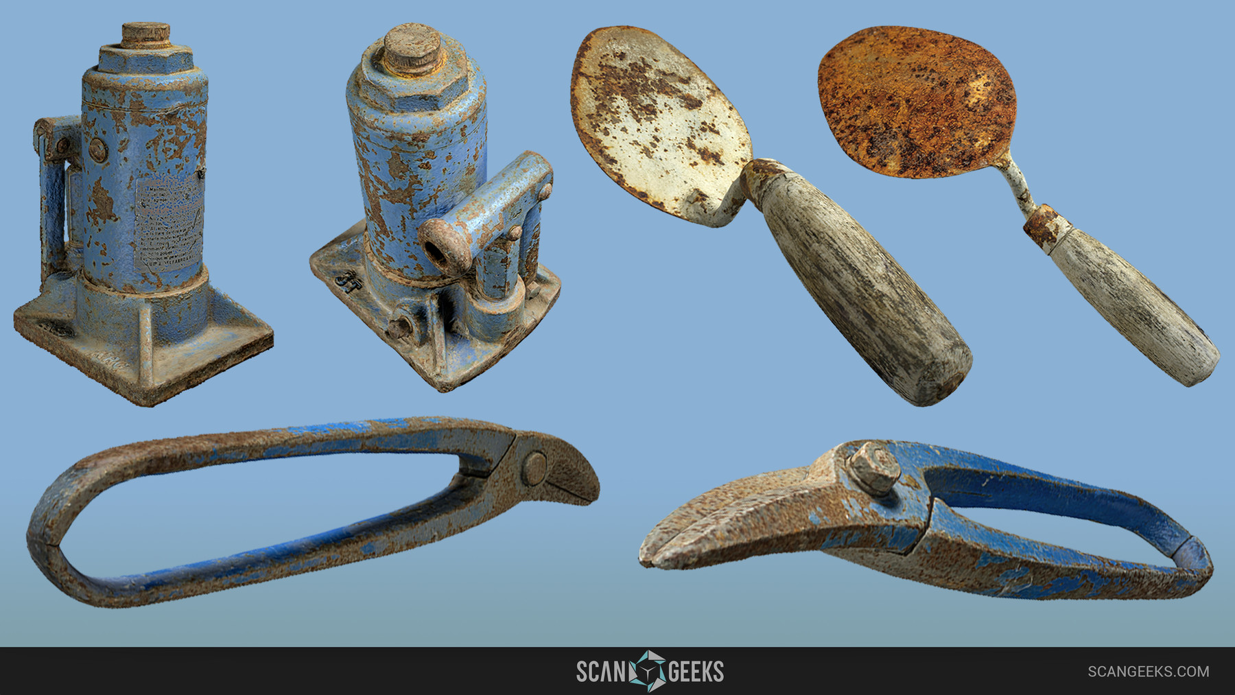 ArtStation - Construction Tools Pack Photogrammetry Assets | Game Assets