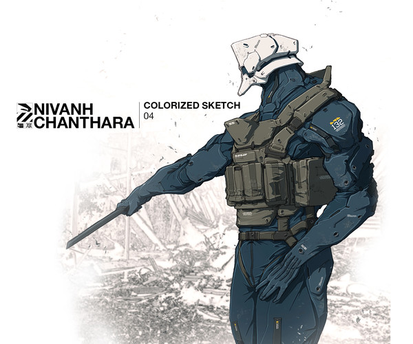 Artstation Colorized Sketch 04 Tutorials