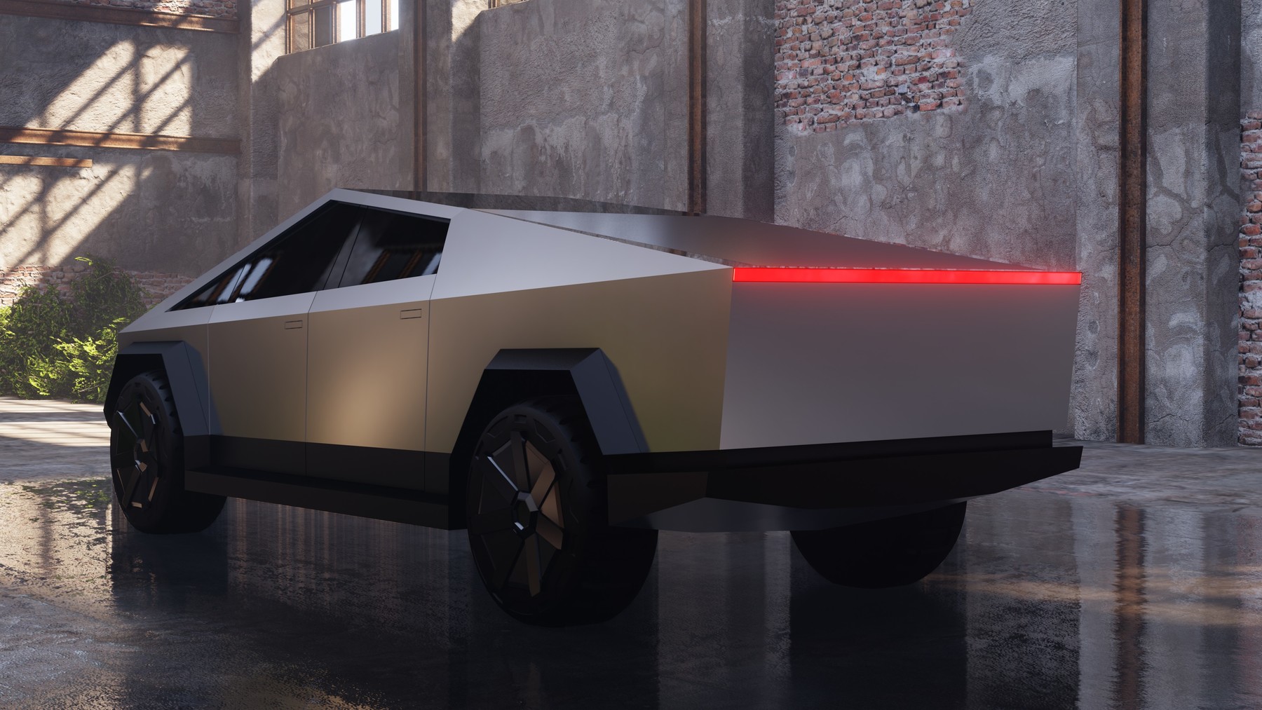 ArtStation - Free Cybertruck | Game Assets