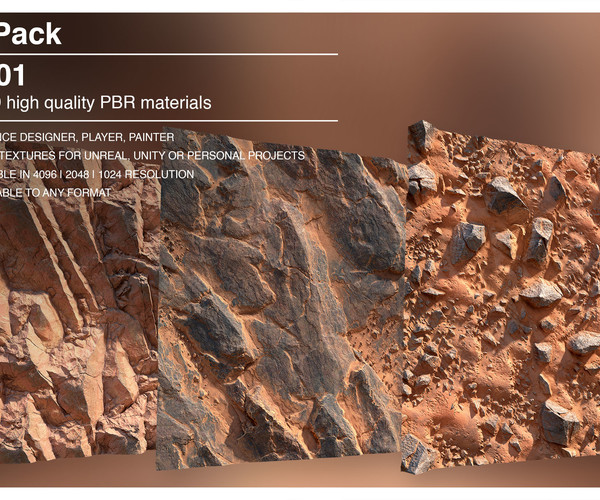 ArtStation - Texture Pack | Desert 001 | Resources