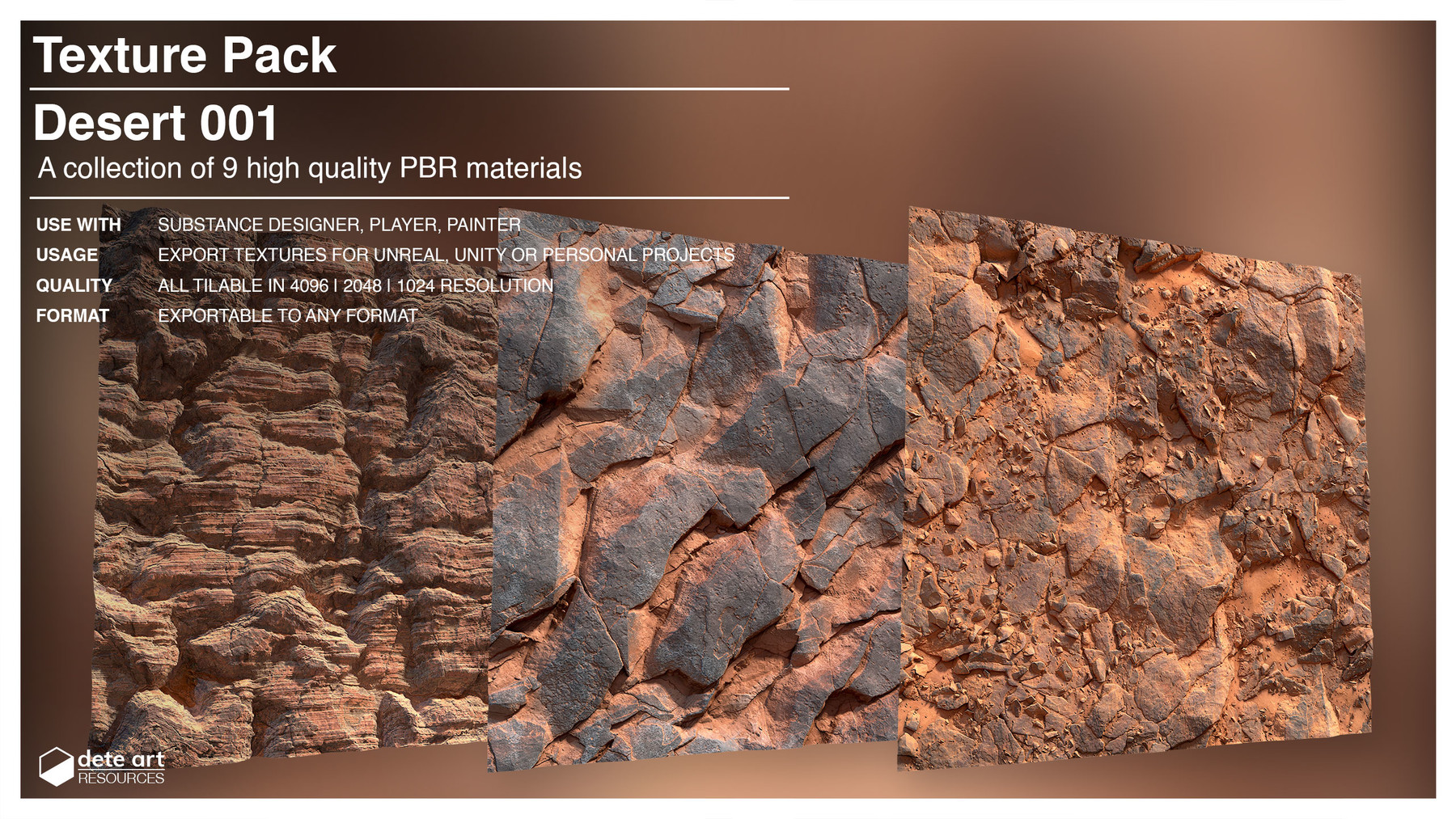 ArtStation - Texture Pack | Desert 001 | Resources