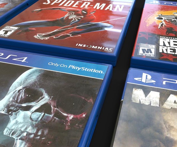 ArtStation - PS4 Game Boxes | Resources