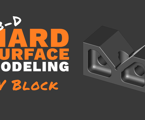ArtStation - Sub-D Hard Surface Modeling: V block (Tutorial & Models) | Tutorials