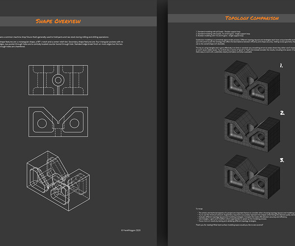 Artstation Sub D Hard Surface Modeling V Block Tutorial And Models Tutorials