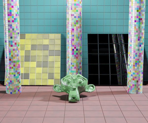 ArtStation - Procedural Tiles for Blender | Resources