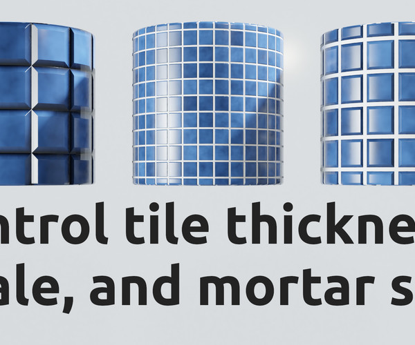 ArtStation - Procedural Tiles for Blender | Resources