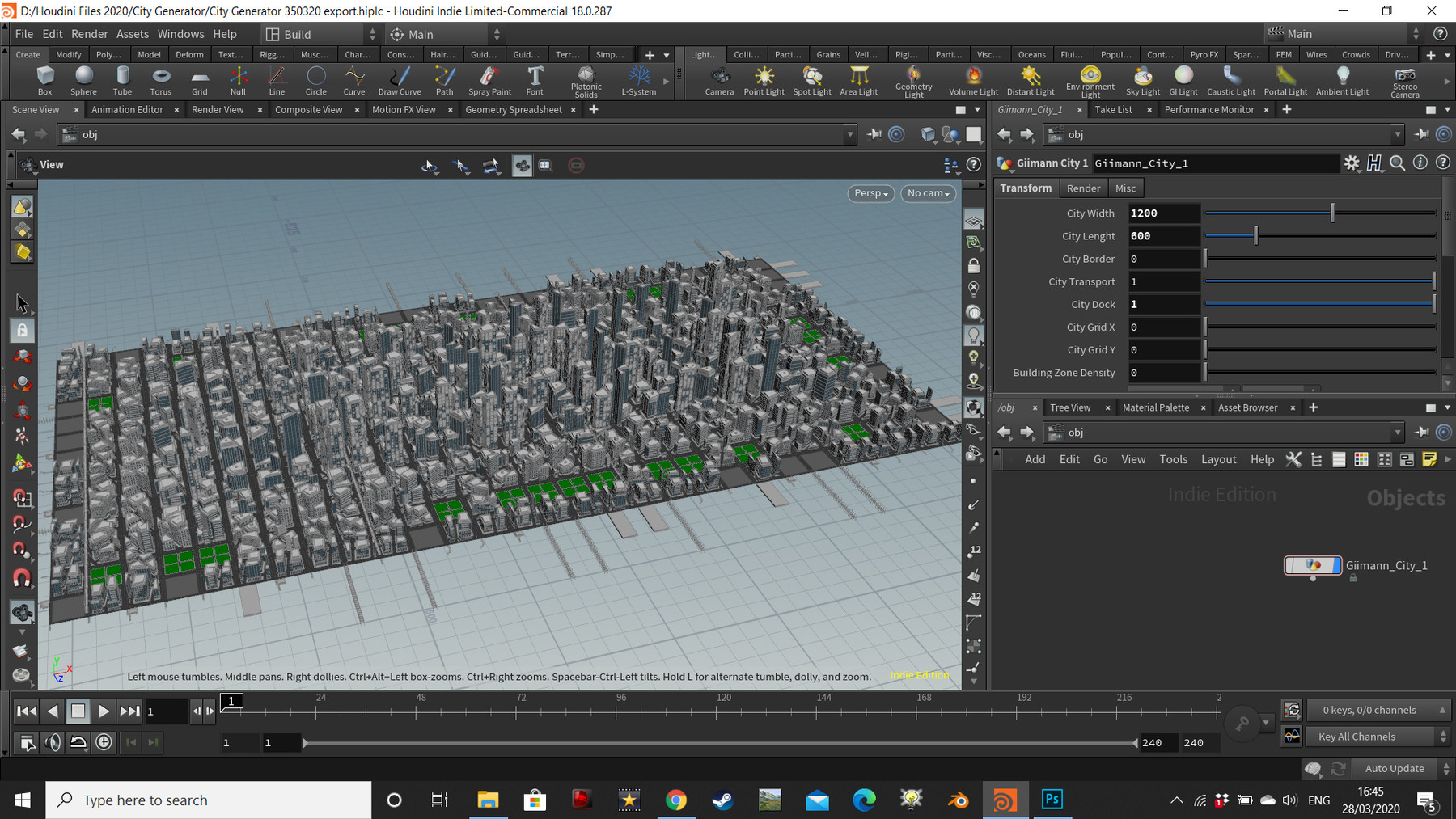 ArtStation - Mega City Generator 1.01 | Resources