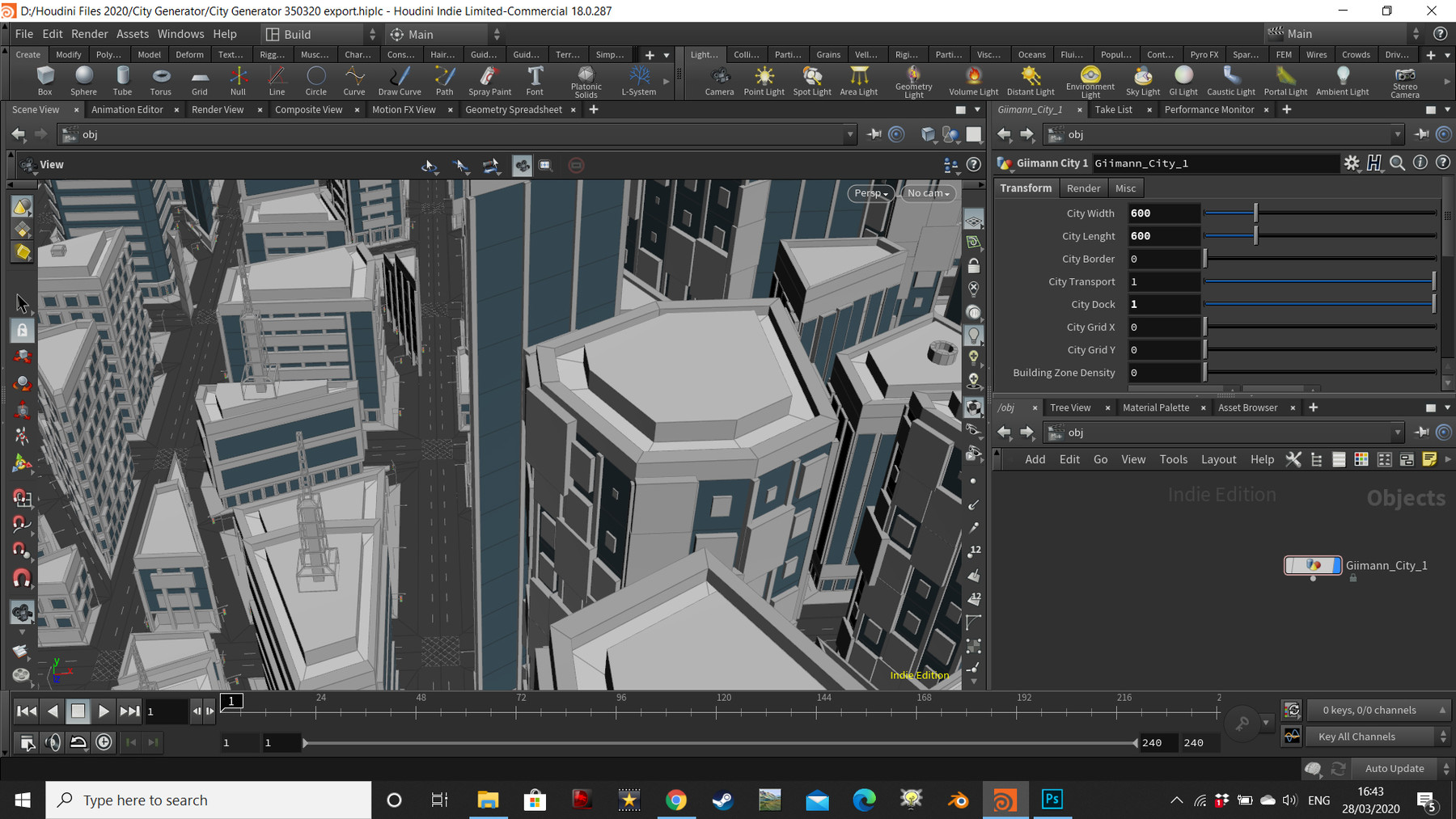 ArtStation - Mega City Generator 1.01 | Resources