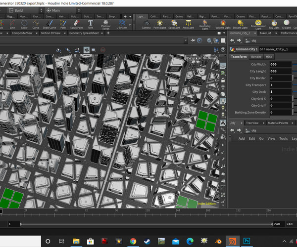 ArtStation - Mega City Generator 1.01 | Resources