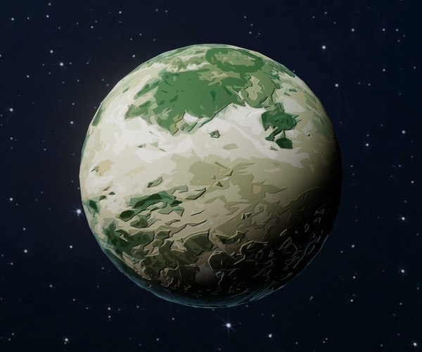 ArtStation - Alien Sci-Fi Planets 3D Models Pack | Game Assets