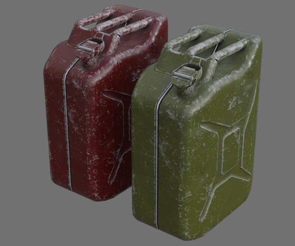 ArtStation - Fuel Can 3B | Game Assets