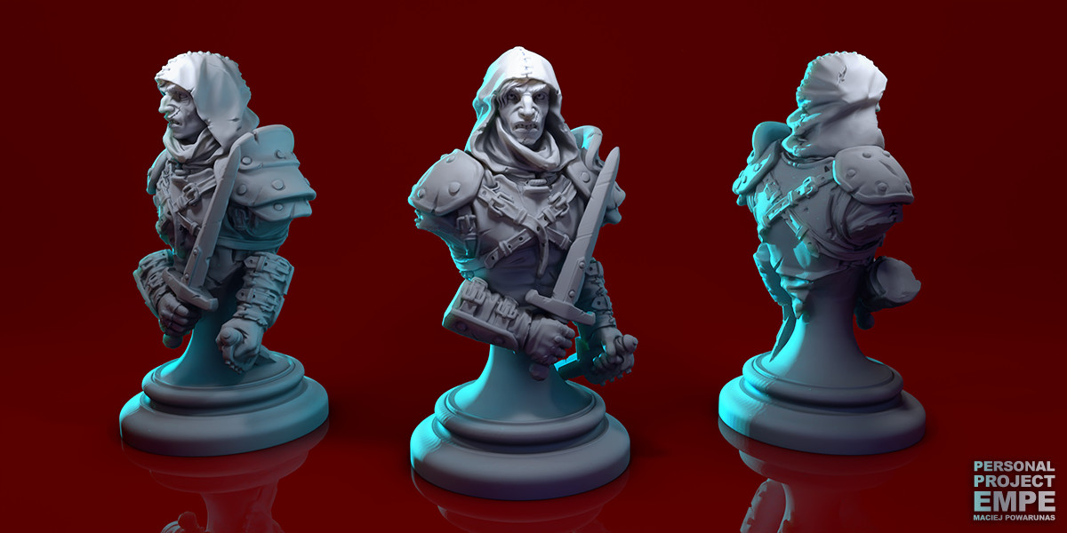 ArtStation - Generic rogue for 3D print | Resources