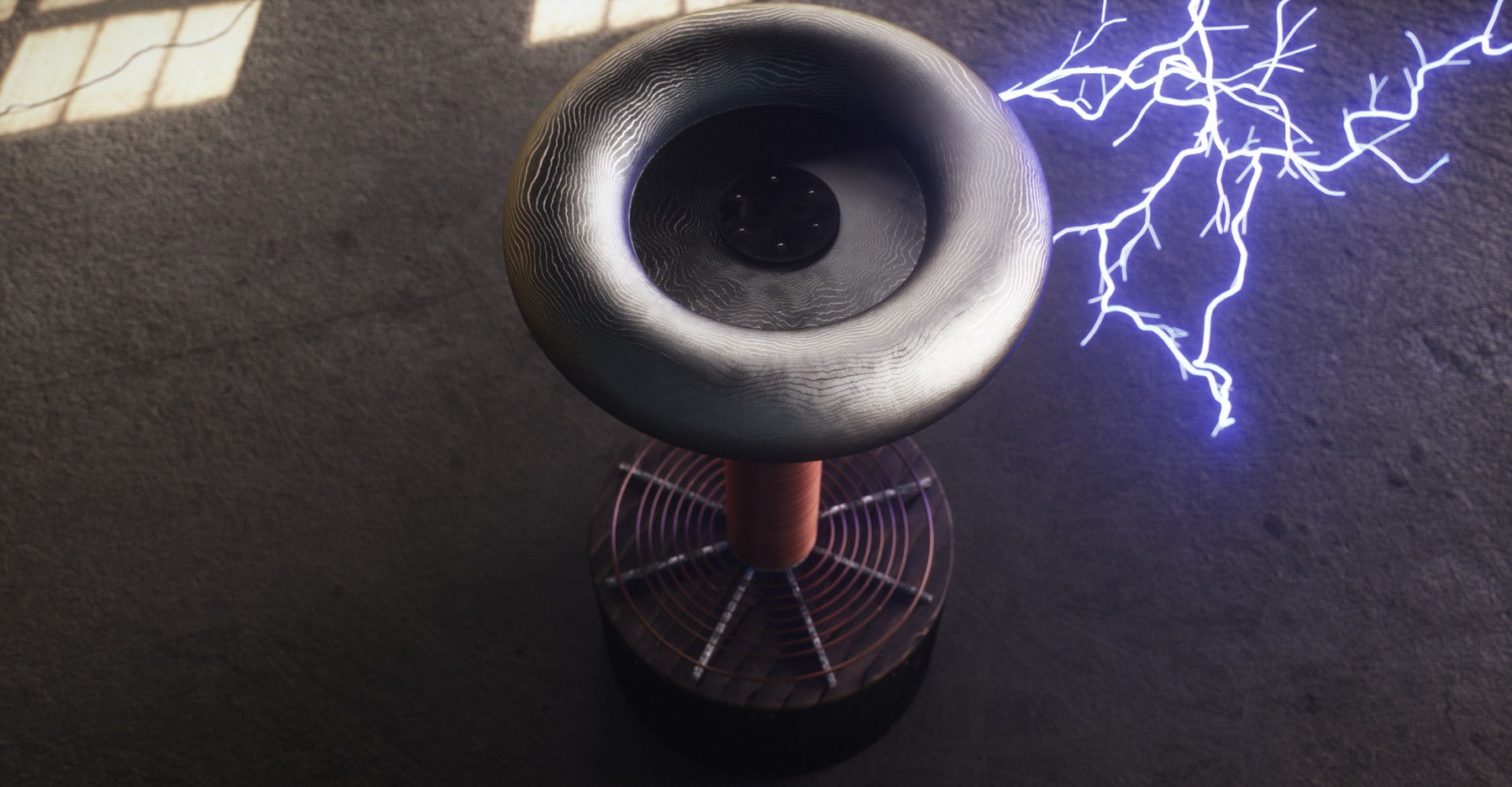 ArtStation - Tesla Coil 3D Model | Game Assets