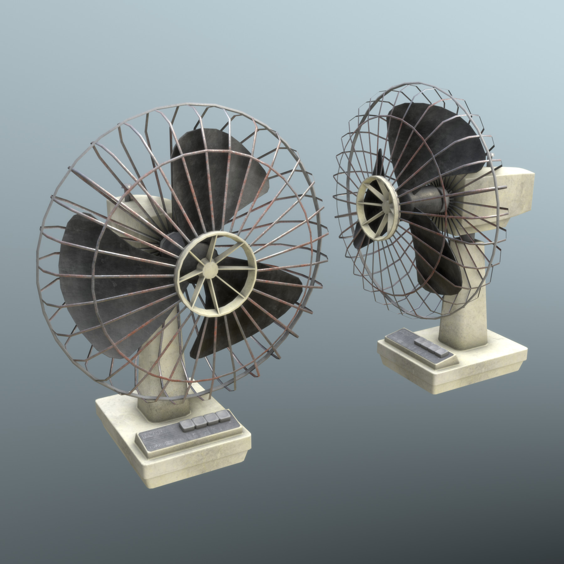ArtStation - Retro Fan Old | Game Assets