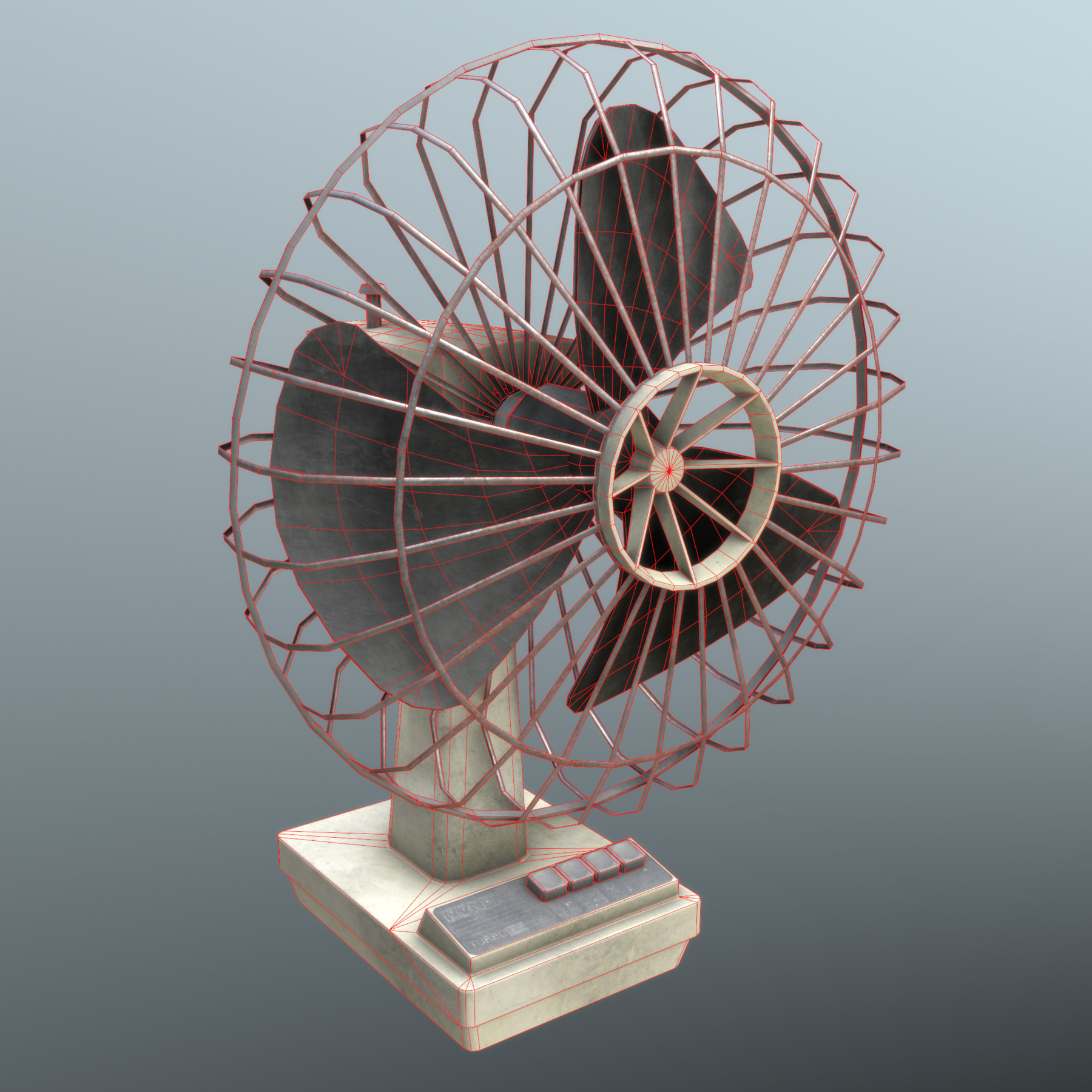 ArtStation - Retro Fan Old | Game Assets