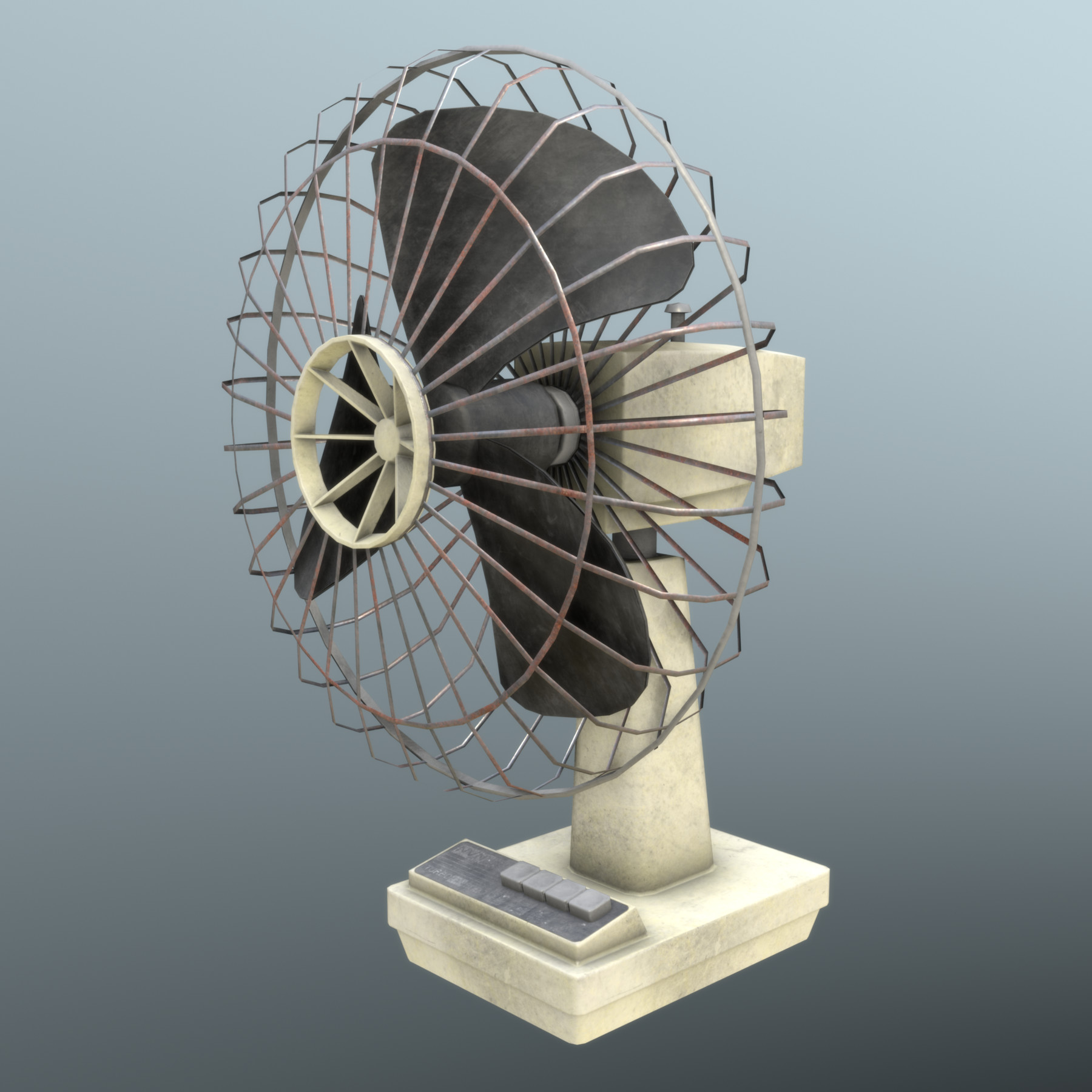 ArtStation - Retro Fan Old | Game Assets