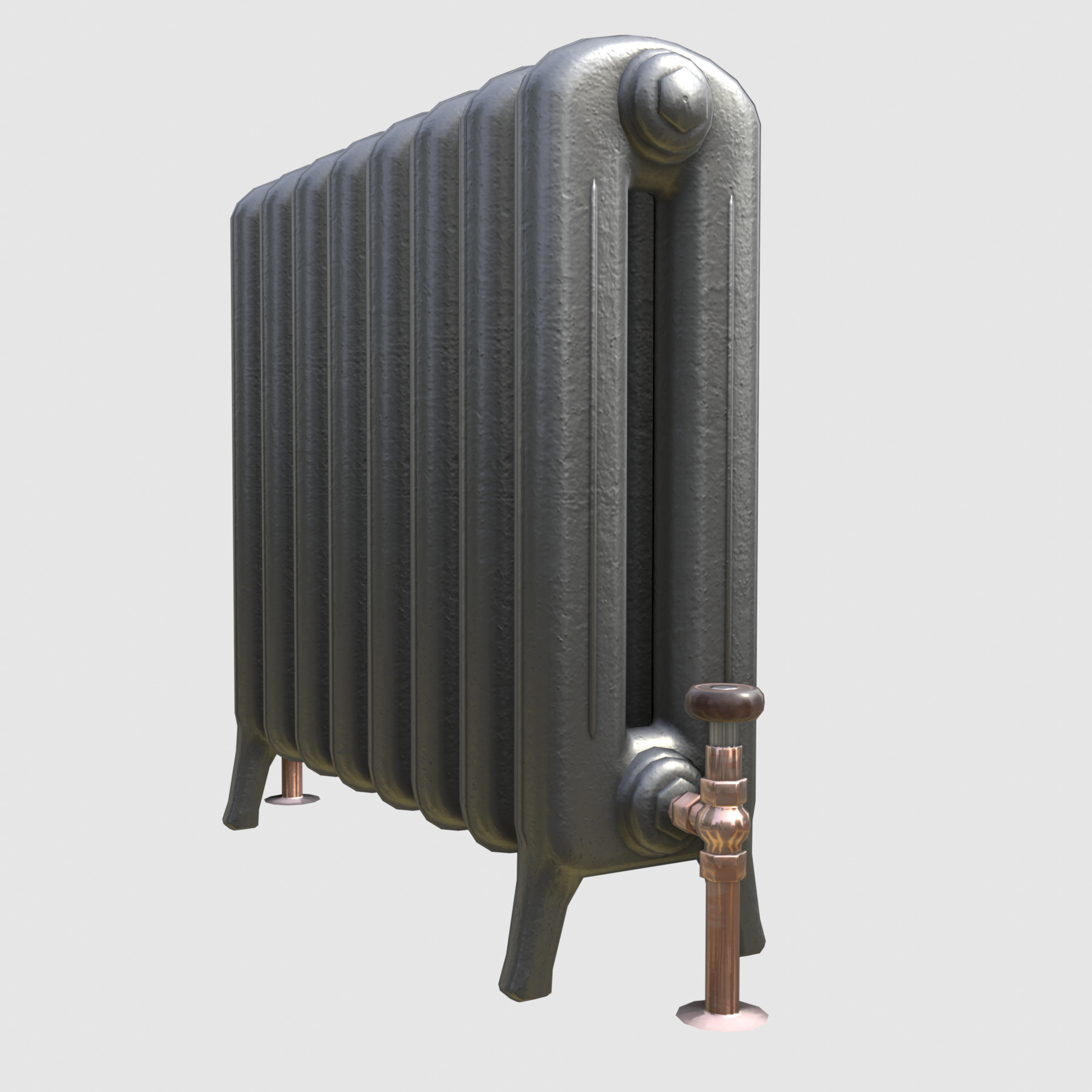 ArtStation - Vintage Cast Iron Radiator | Game Assets