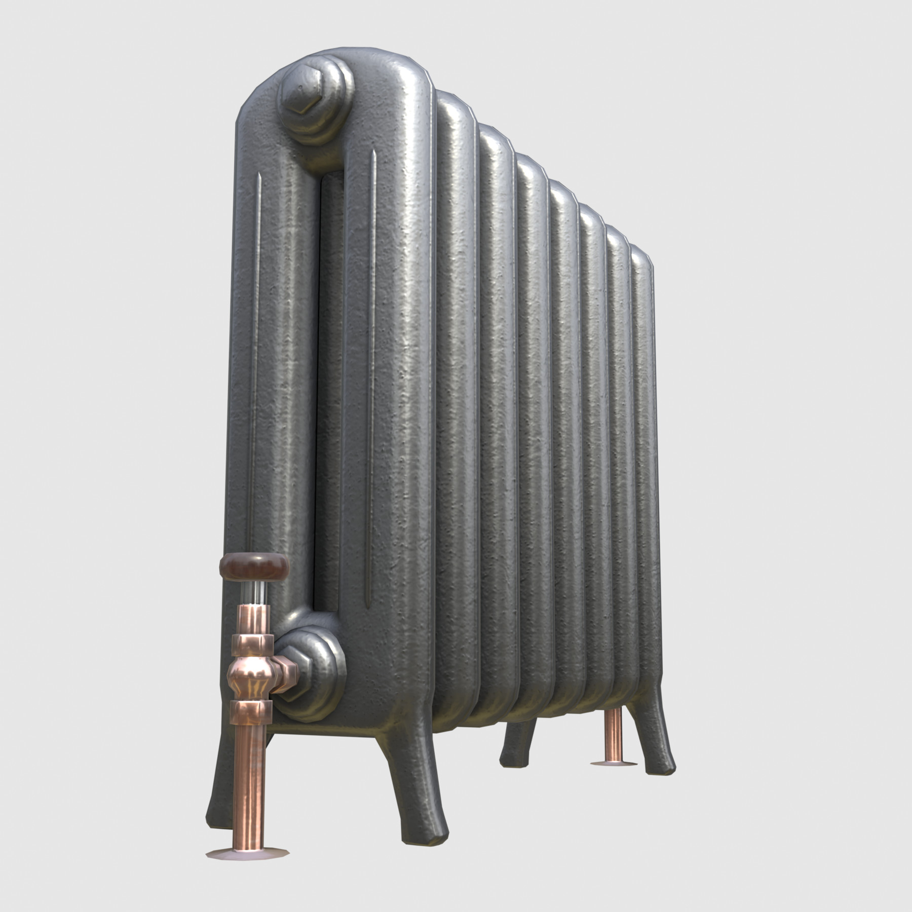 ArtStation - Vintage Cast Iron Radiator | Game Assets