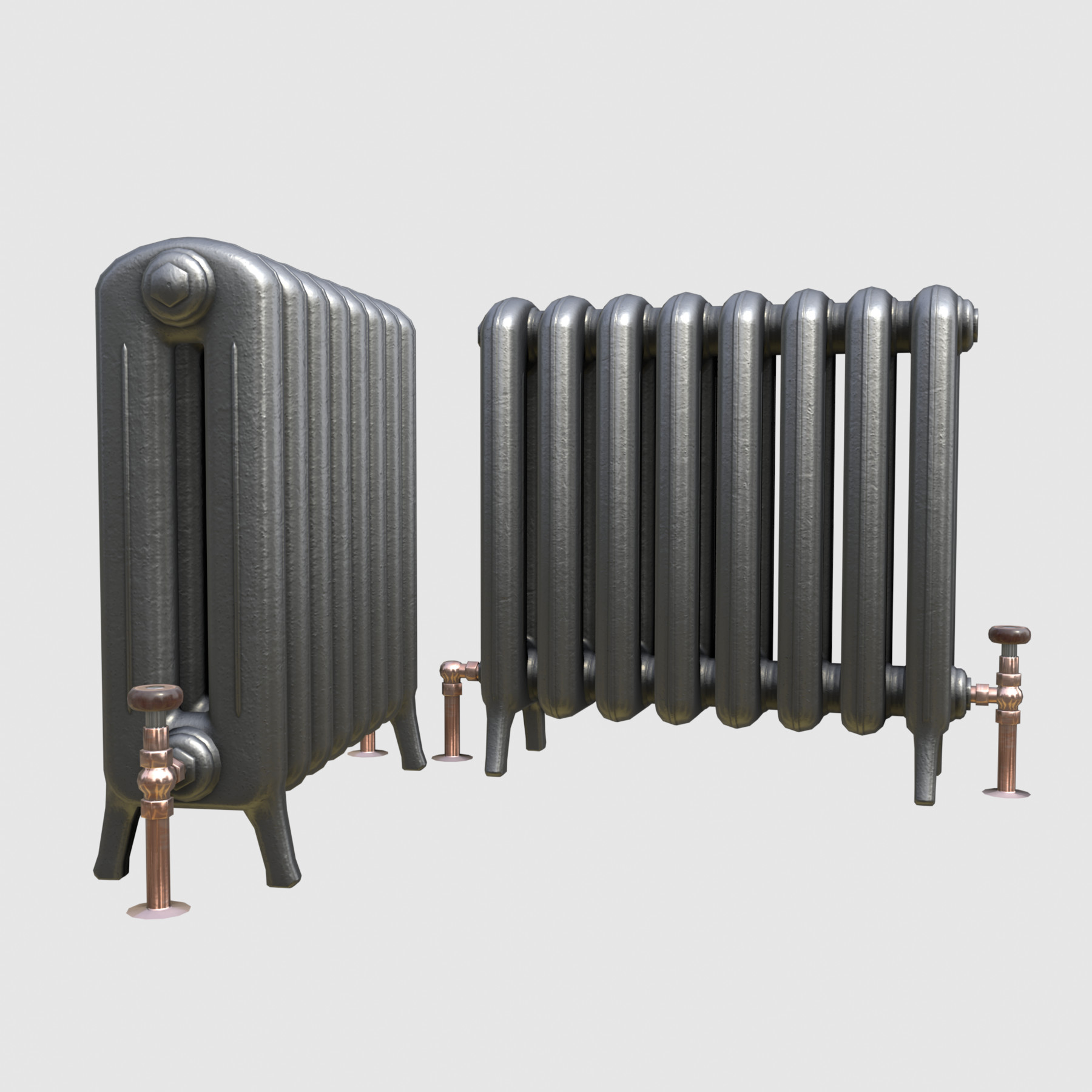 ArtStation - Vintage Cast Iron Radiator | Game Assets