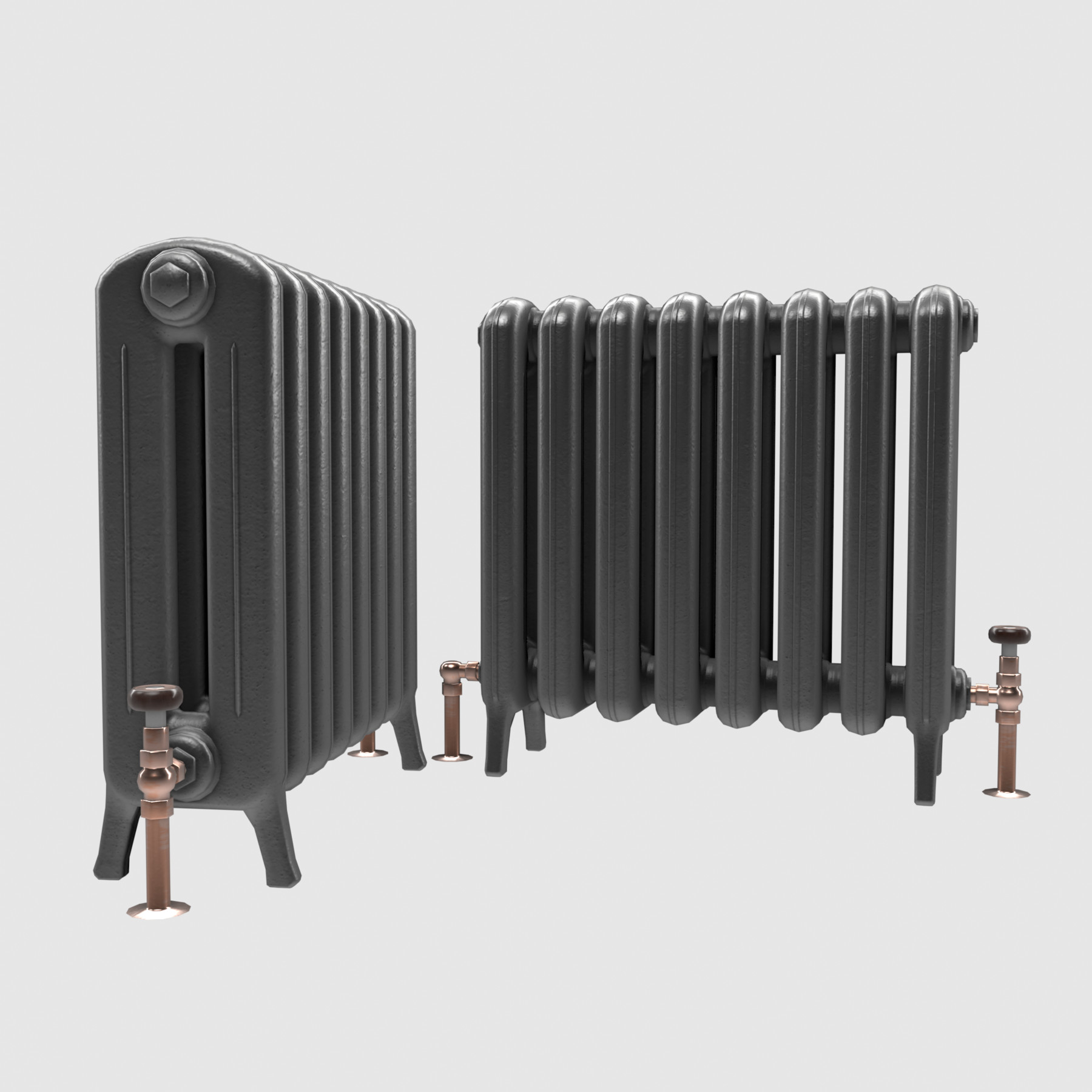 ArtStation - Vintage Cast Iron Radiator | Game Assets