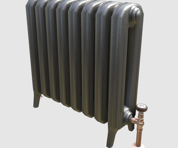 ArtStation - Vintage Cast Iron Radiator | Game Assets