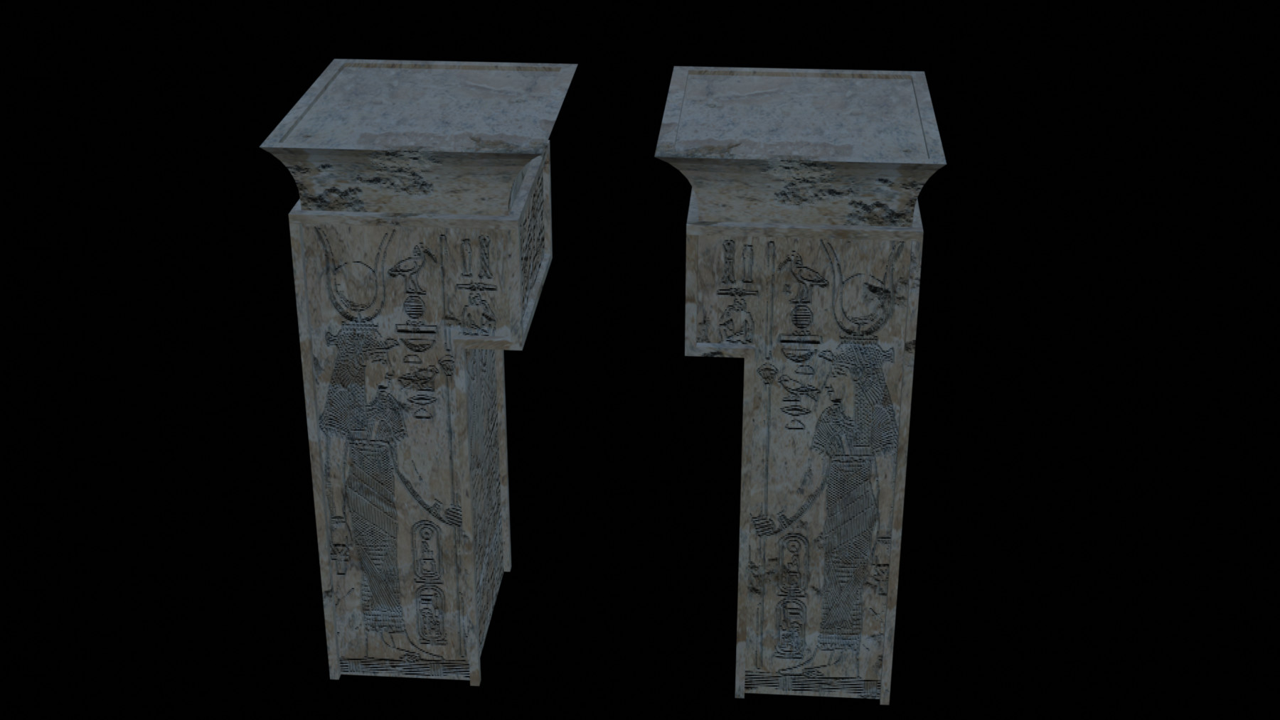 ArtStation - Ancient Egyptian Temple Gate | Game Assets