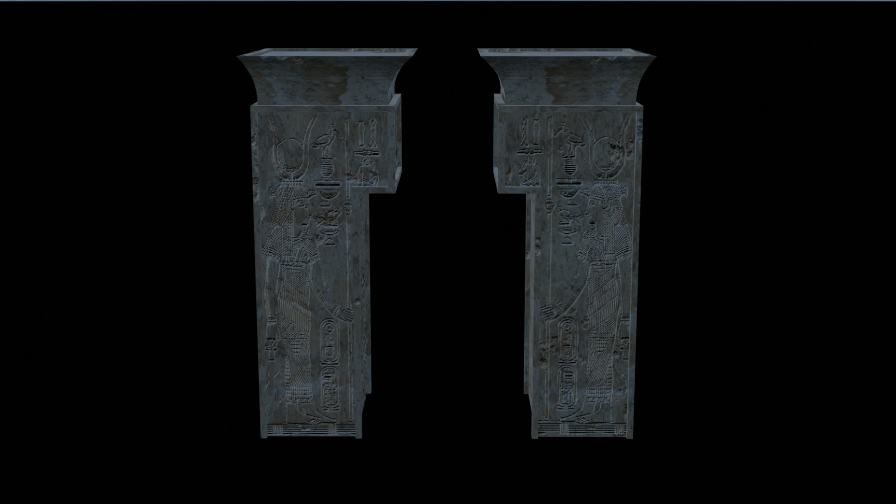 ArtStation - Ancient Egyptian Temple Gate | Game Assets