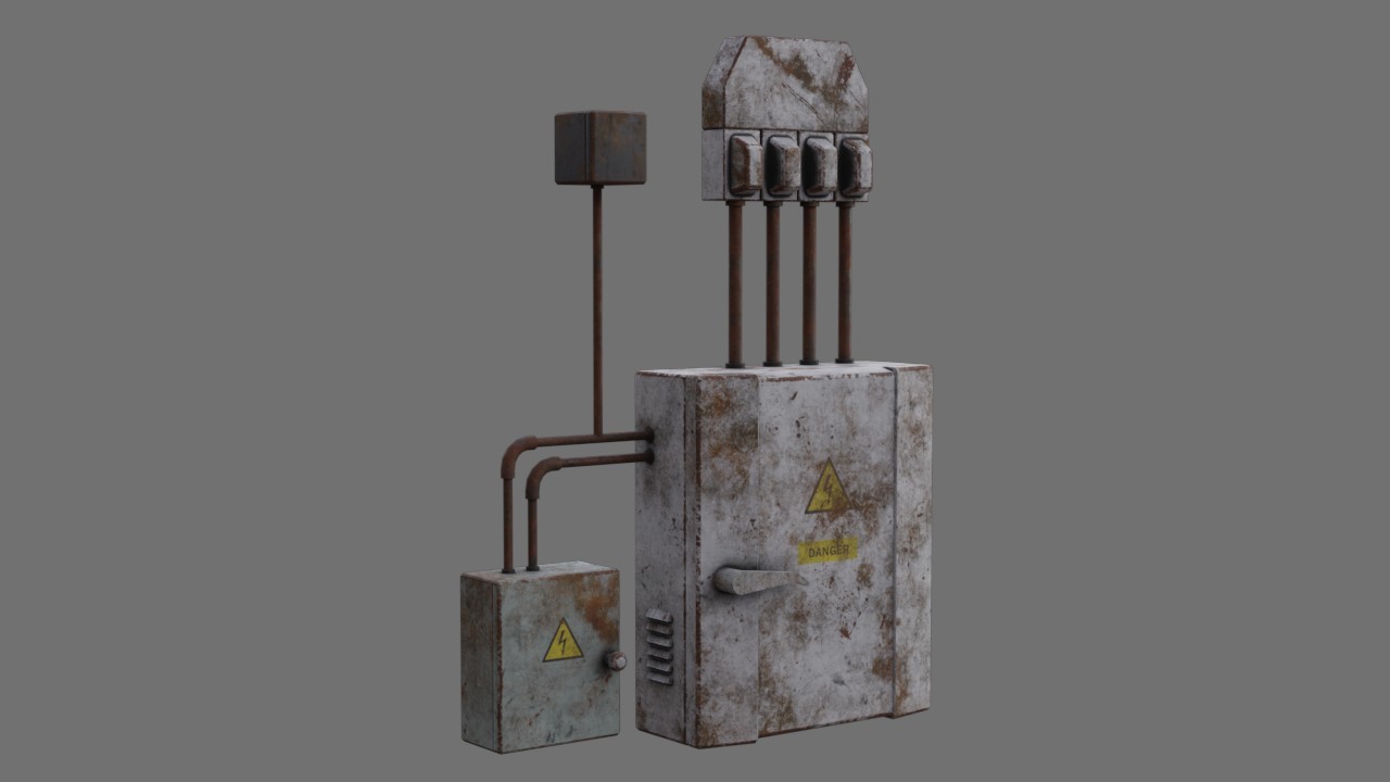 ArtStation - Fuse Box 1B | Game Assets